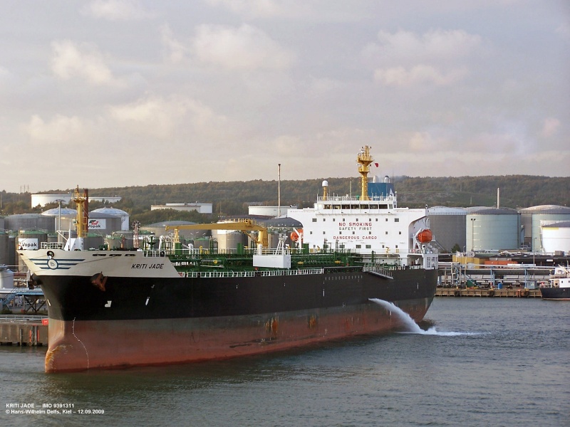 KRITI JADE - Tanker / Medium range / Epoxy