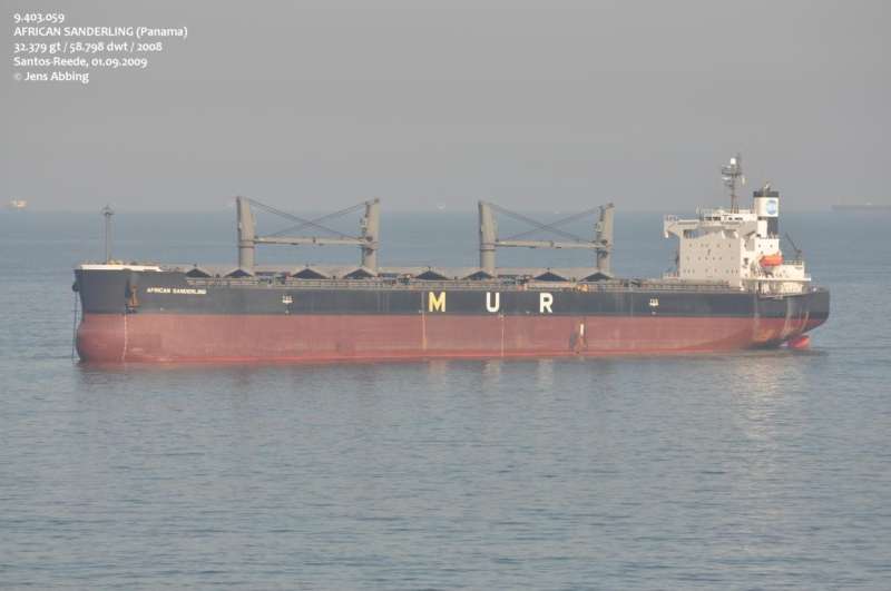 AFRICAN SANDERLING - Dry bulk / Supramax